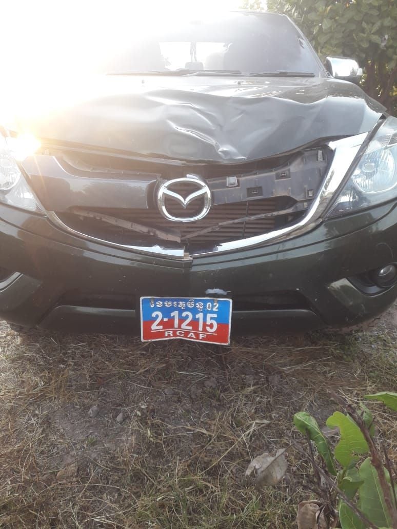 បើកបុកមន្រ្តីនគបាល កំពុងបំពេញការងាររងរបួសធ្ងន់ ...