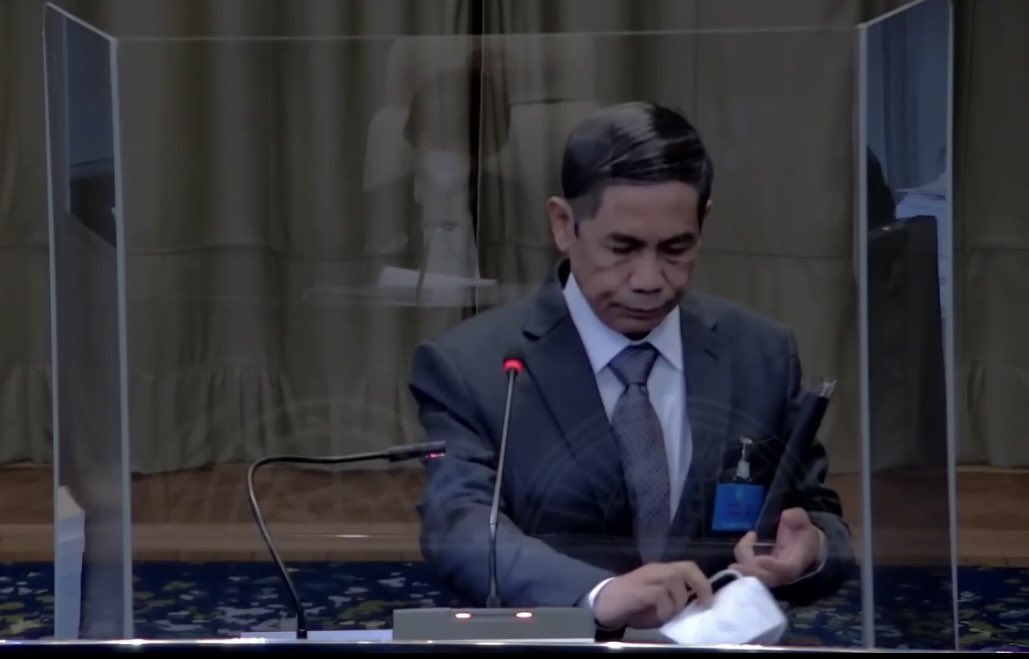 សវនាការសំណុំរឿងប្រល័យពូជសាសន៍នៅមីយ៉ានម៉ា ត្រូវបានតំណាងដោយ«មន្រ្តីរបបសឹក ...