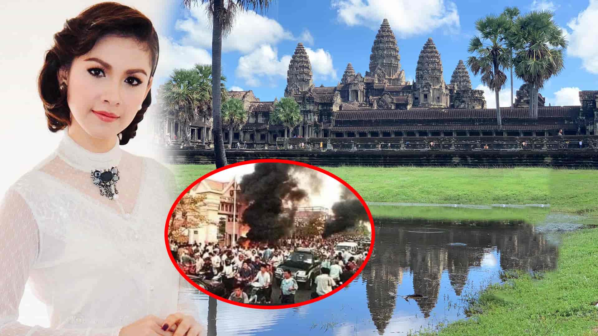 រម្លឹករឿងរ៉ាវឈឺចាប់! តារាស្រីថៃម្នាក់និយាយថា ប្រាសាទអង្គវត្តជារបស់ថៃរហូតប៉ះពាល់ចំណងមិត្តភាព!