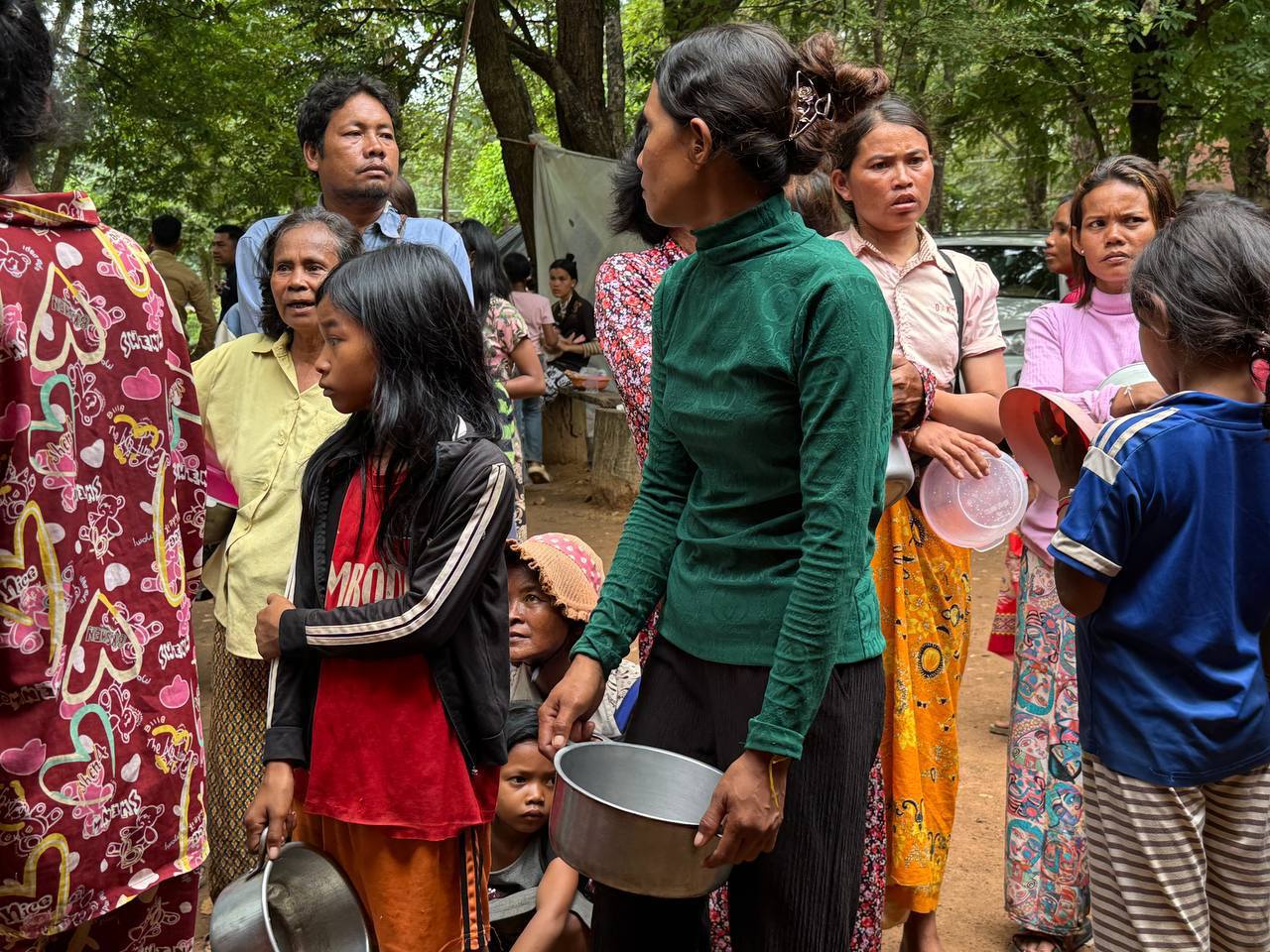 Over 13,000 Cambodian Civilians Displaced, at Least 600 Schools Closed