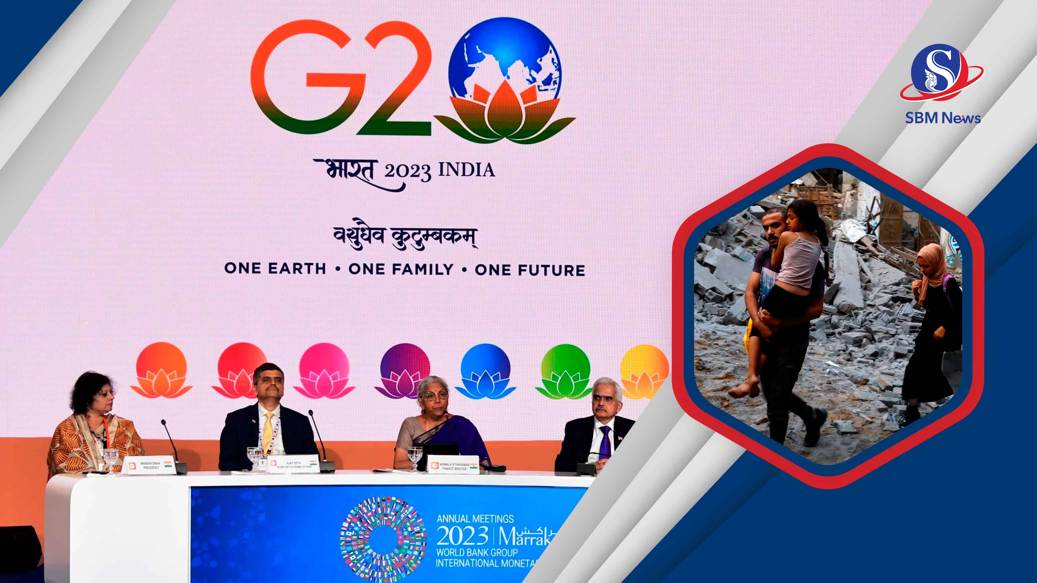 G20 មើលឃើញ សេដ្ឋកិច្ច សកល ផុយស្រួយ និងបារម្ភ ចំពោះបញ្ហា សង្គ្រាម